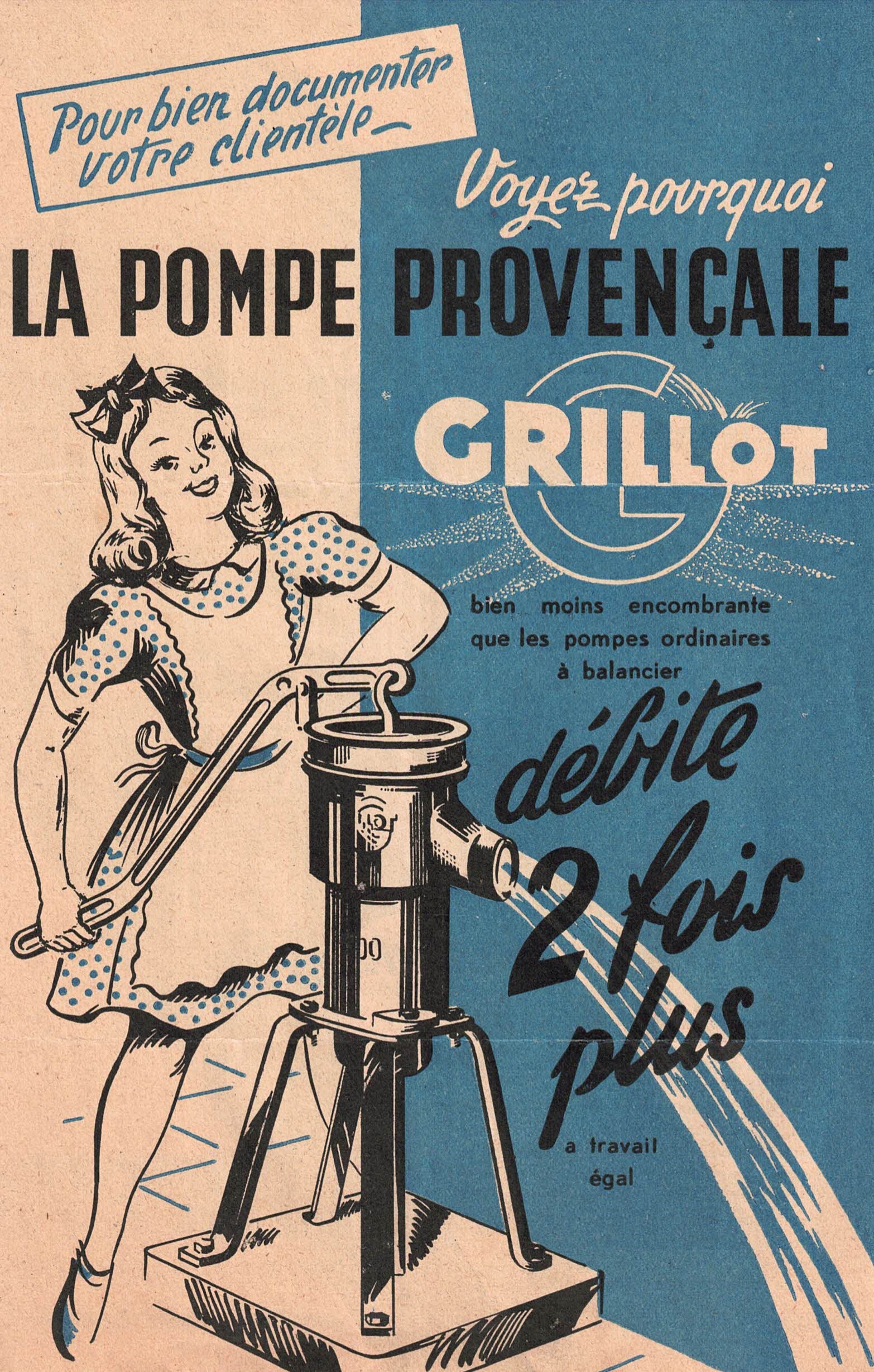 Pompes Grillot - Fabrication Française de pompes à main